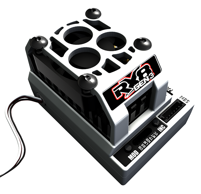 Tekin RX8 GEN3 Brushless ESC - TEKTT2302 includes Wiring and Fan | eBay