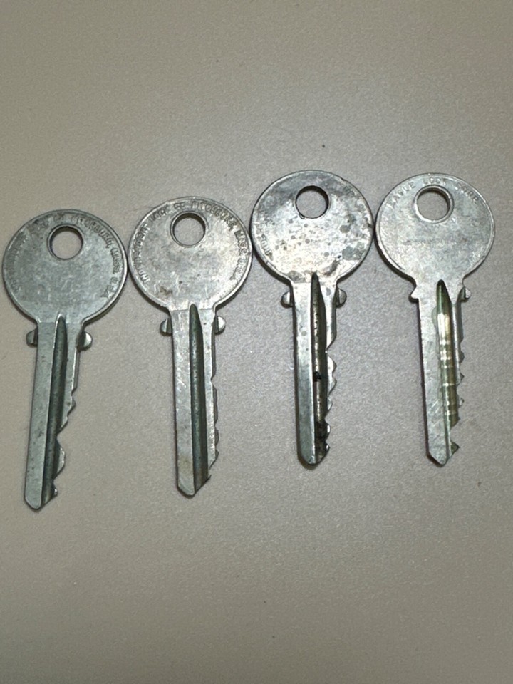 LOT of 4 Vintage USPS United States Post Office KEYS #6 | eBay
