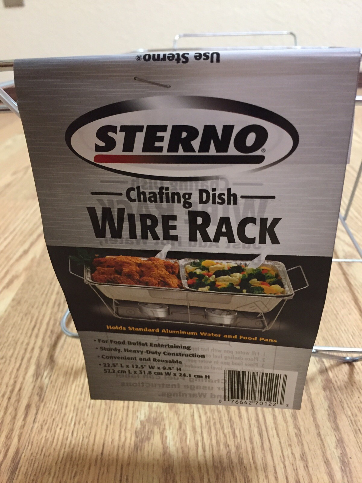 Sterno 70122 Chafing Dish Wire Rack, Silver | eBay