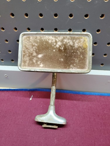 Vtg 30s 40s 50s Rat Rod hot rod old school outside Rearview clip on ...