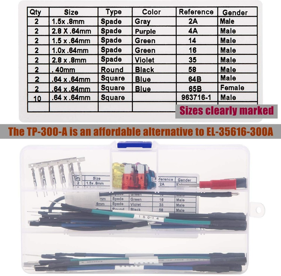 TP-300-A Terminal Probe Test Kit for GM Alt. EL-35616-300-A, 35616, J ...