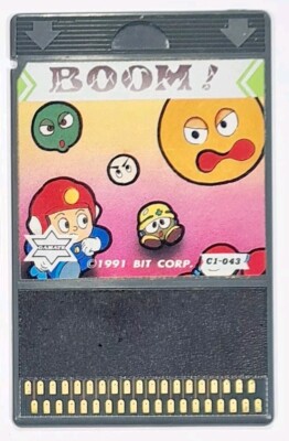©1991 Bit Corp Gamate Handheld Game C1-043 Boom! Arcade Buster Bros ...