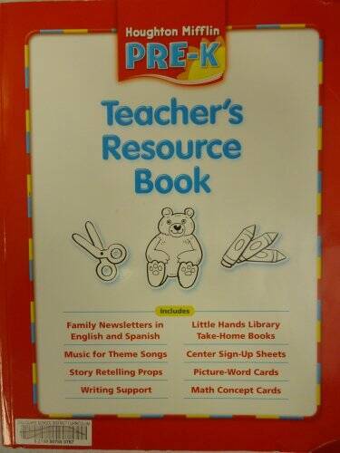 Houghton Mifflin Pre-K: Teachers Resource Book (Themes 1-10) Gra ...