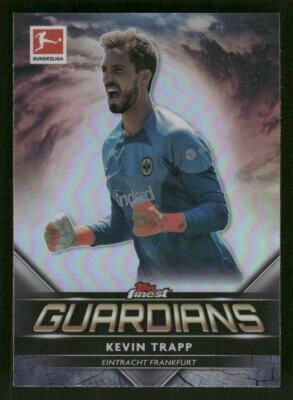 2022-23 Topps Finest Bundesliga Kevin Trapp Finest Guardians #FG-KT ...