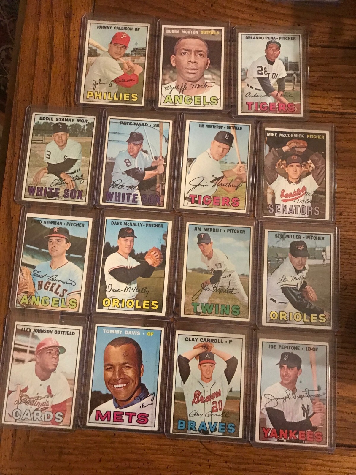 Stu Miller 1967 Topps Baseball Card (Sale Is For One Card In Title ...