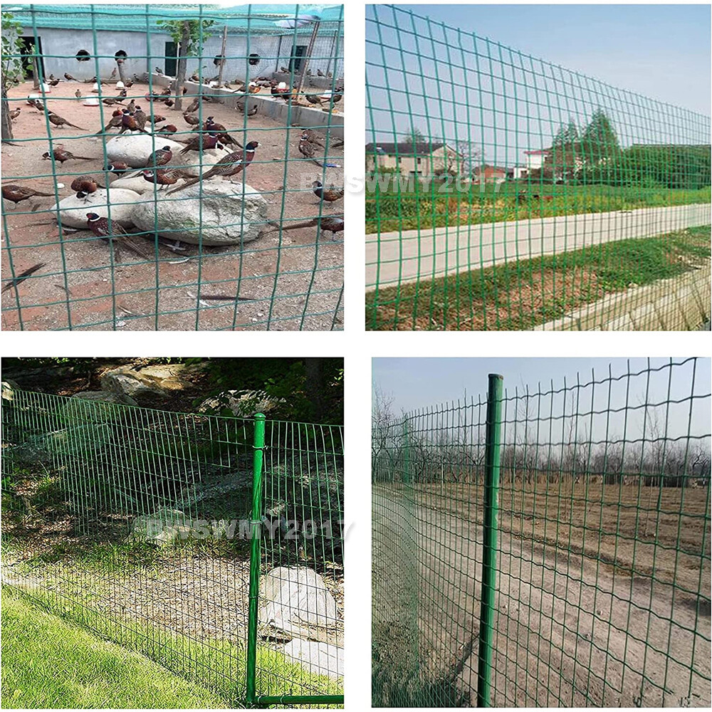 Garden Metal Pet Dog Barrier Fencing Galvanised PVC Coated Wire Mesh ...