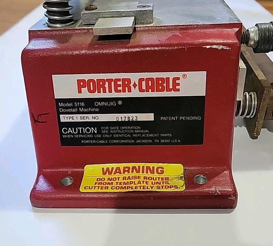 Porter Cable 5116 OmniJig 16" Router Dovetail Jig | eBay