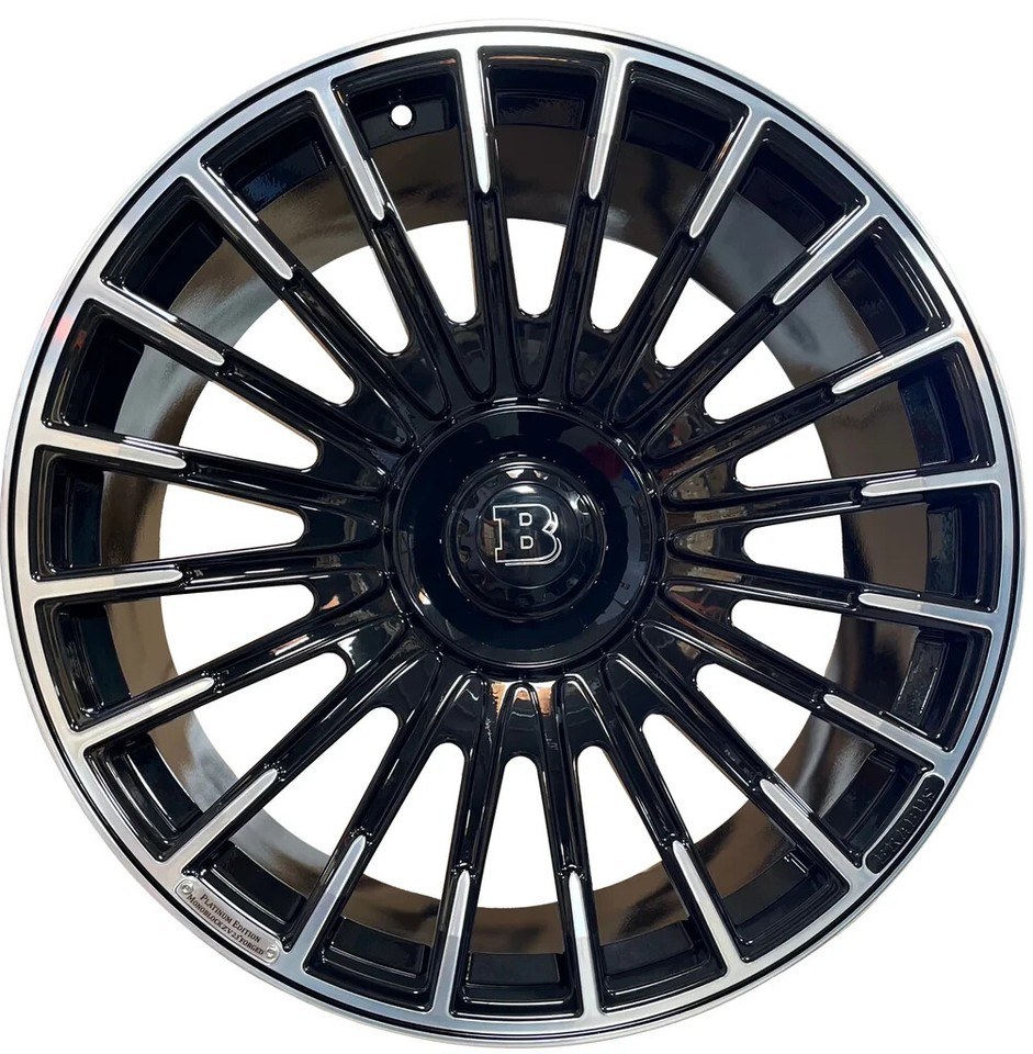 22" BRABUS RIMS FIT MERCEDES G WAGON G65 G63 G550 G500 FORGED WHEELS ...
