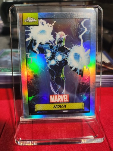 2024 Topps Chrome Marvel NOVA #143 REFRACTOR | eBay