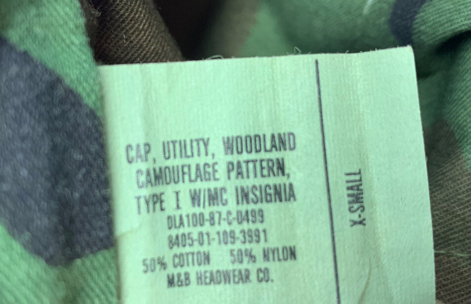 US Marine Corps USMC Cap Woodland Garrison Cover Hat … - Gem