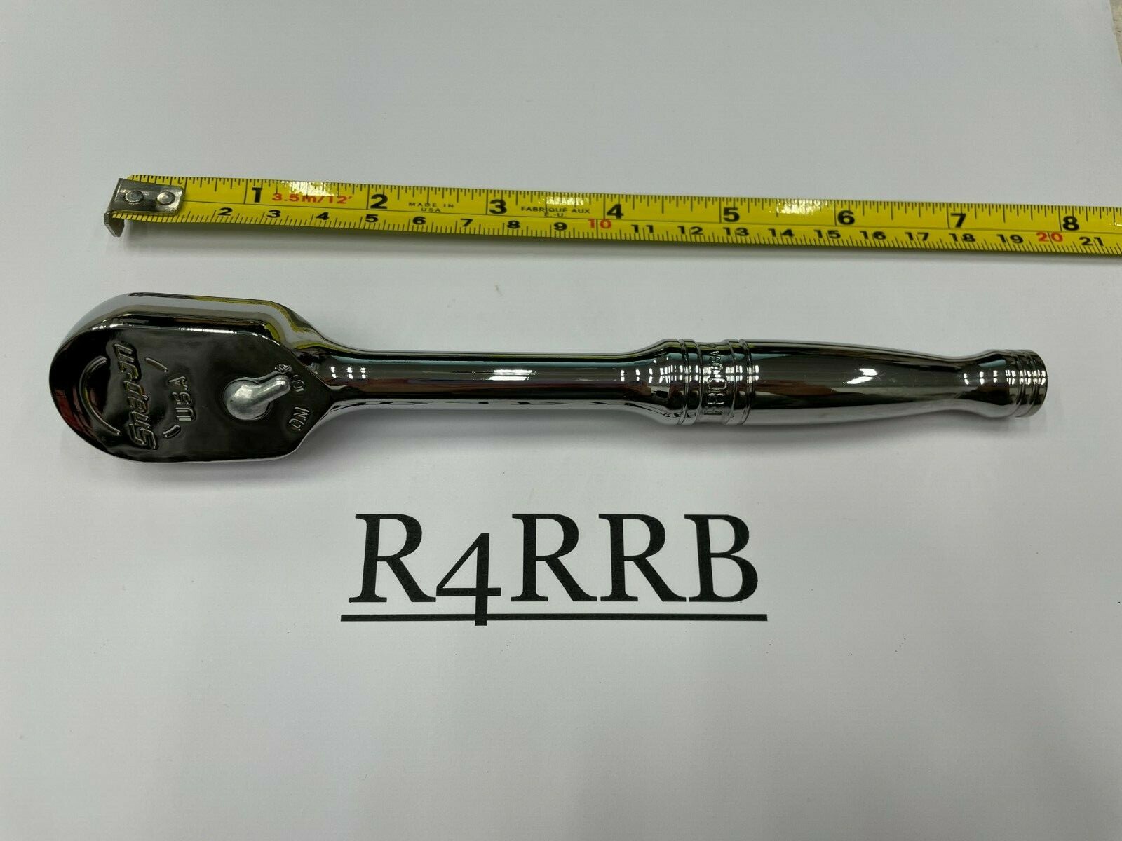 Snap-on Tools USA NEW 3/8" Drive Fine Tooth Standard Handle Chrome ...