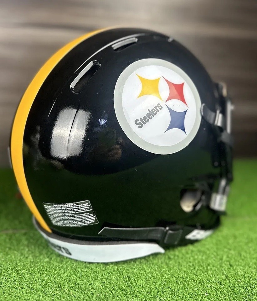 Pittsburgh Steelers Custom Full Size Football Helmet Adult Medium | eBay