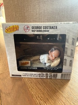 2025 NY Yankees George Costanza Seinfeld Nap Under The Desk Bobblehead ...