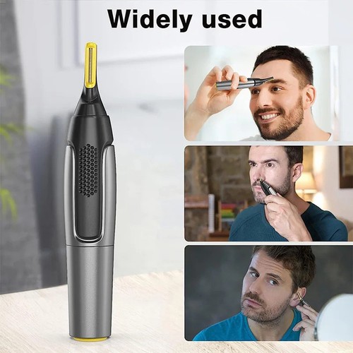 Rechargeable Nose Face Neck Eyebrow Hair Mustache Beard Trimmer Shaver ...