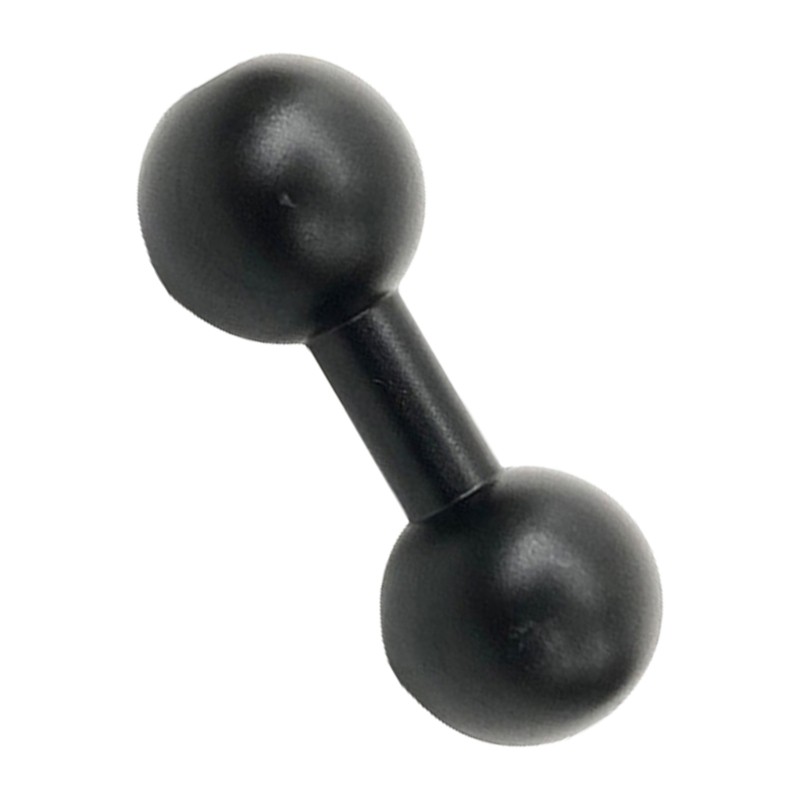 Double Ball Head Adapter Aluminum 360 Rotation Mount for Motorbike Bike ...