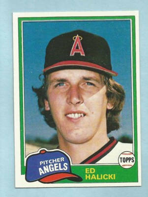 1981 Topps Baseball Ed Halicki #69 California Angels NM/MT ** SET BREAK ...