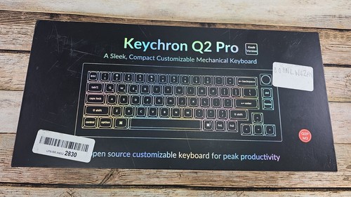 Keychron Q2 Pro Wireless Mechanical Keyboard Brown Switch Knob Version ...
