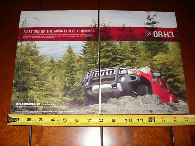 2008 HUMMER H3 - ORIGINAL 2 PAGE AD | eBay