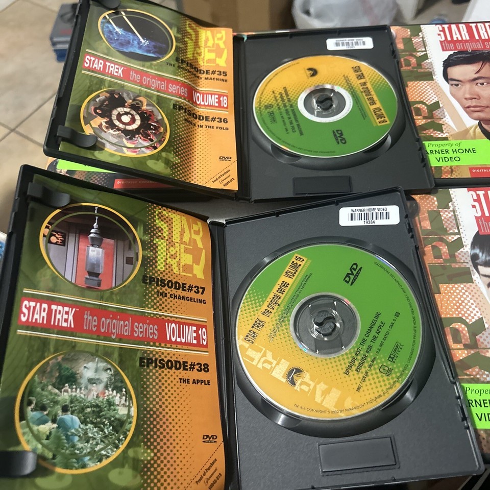 STAR TREK The Original Series Volume 14-21 Only Dvd | eBay