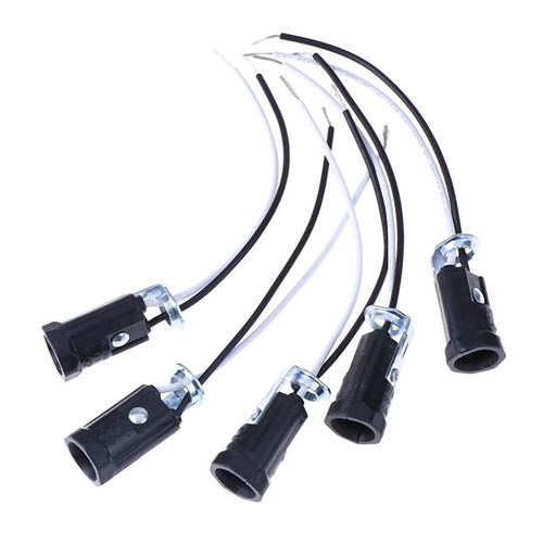 5Pcs Candle Base E12 Lamp US Holder Light Sockets Keyless With 20CM ...