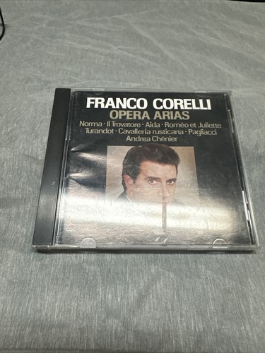 FRANCO CORELLI OPERA ARIAS, EMI ,ANGEL 1991 CD 77774785129| eBay