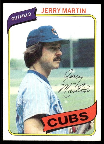 1980 Topps Jerry Martin #493 Chicago Cubs Baseball Card | eBay