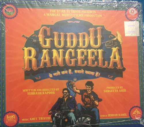 GUDDU RANGEELA - BOLLYWOOD ORIGINAL SOUNDTRACK HINDI CD | eBay