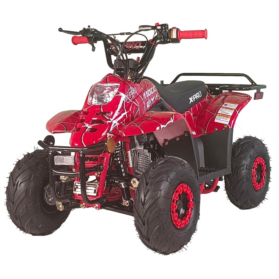 X-PRO Eagle 110 Kids ATV 110cc 4 Stroke Gas Powered Mini Quad Four ...