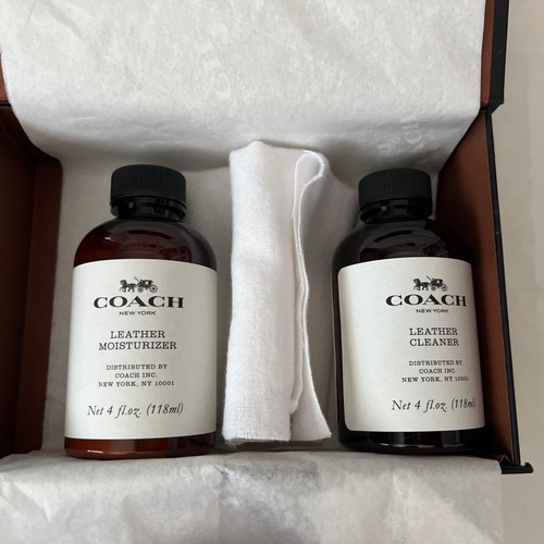 Coach Bag /Tote Leather Moisturizer & Leather Cleaner w/Gift Box ...