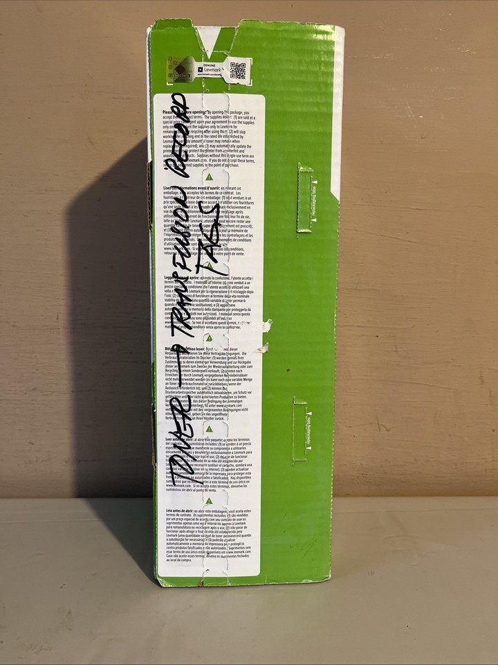 Genuine Lexmark 56F1U0E Ultra High Yield Sealed Box 734646638029| eBay