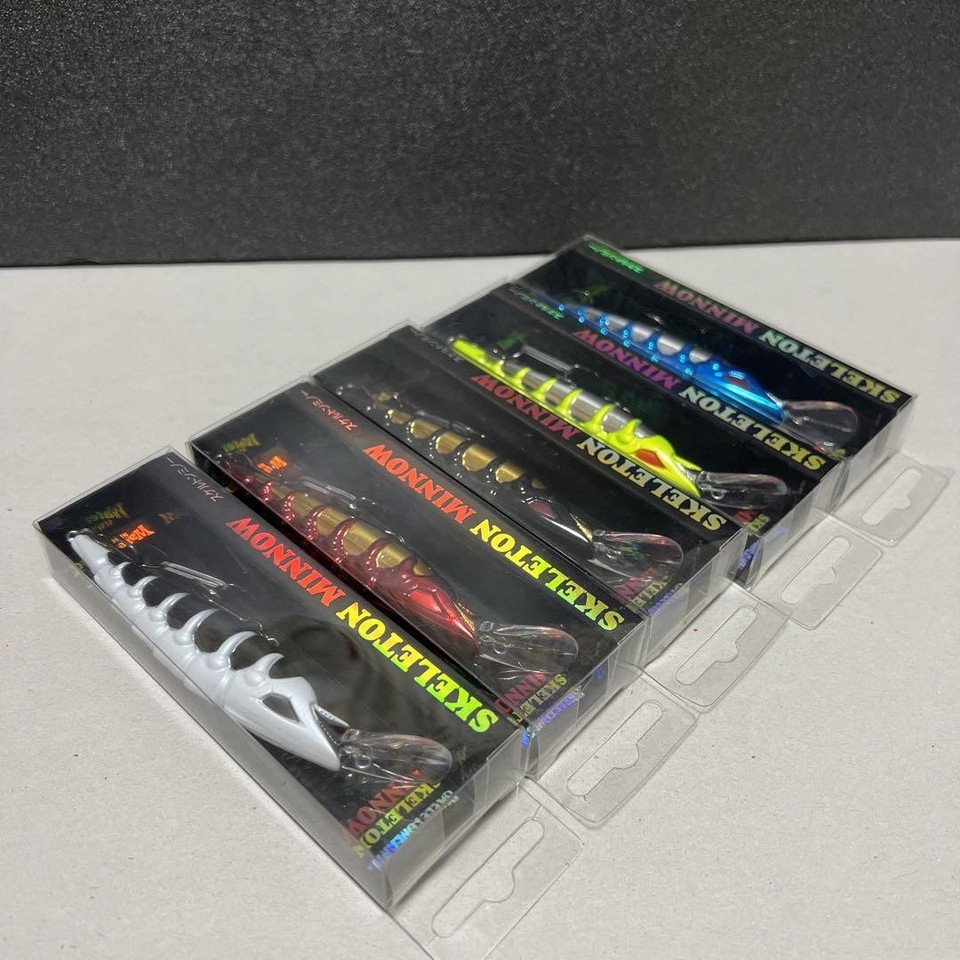 Skeleton Minnow Set Of 10 Floating | eBay