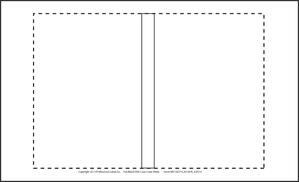DVD Case Inserts Matte for Inkjet or Laser 50 sheets 8514D714 Free ...