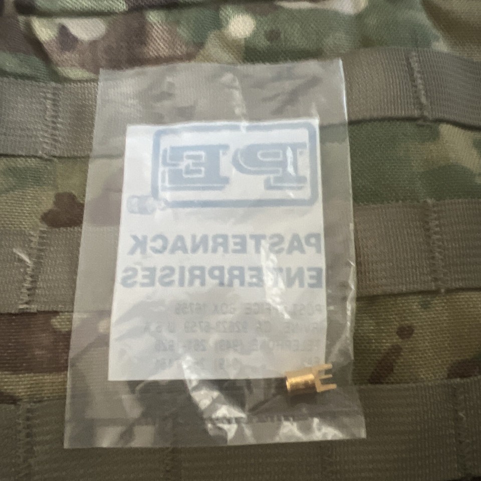 Pasternack PE4366 SMB Plug Connector Solder Attachment Thru Hole PCB | eBay