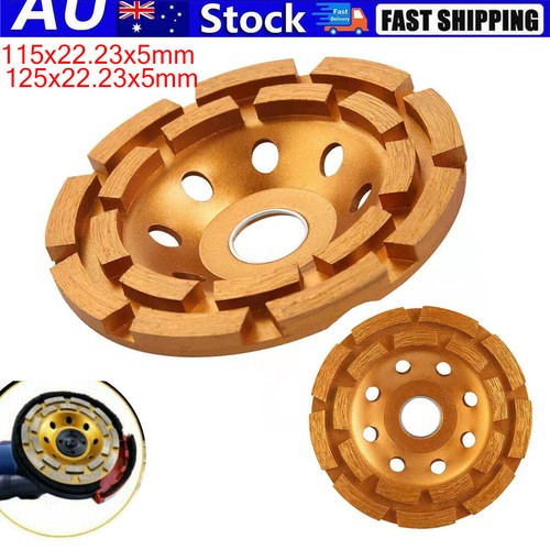 115mm 125mm Diamond Grinding Concrete Cup Wheel Disc Masonry Granite ...