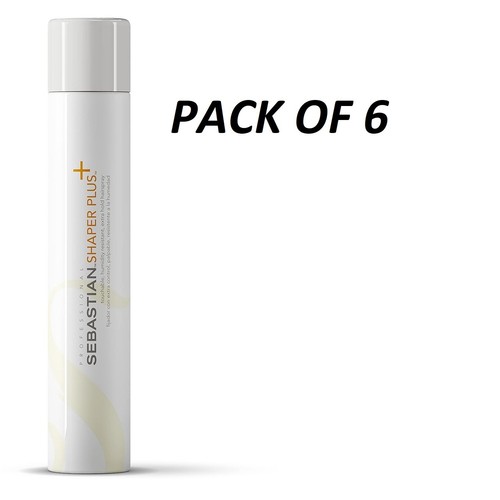 Shaper Plus Hair Spray By Sebastian For Unisex - 10.6Oz - PACK OF 6 ...