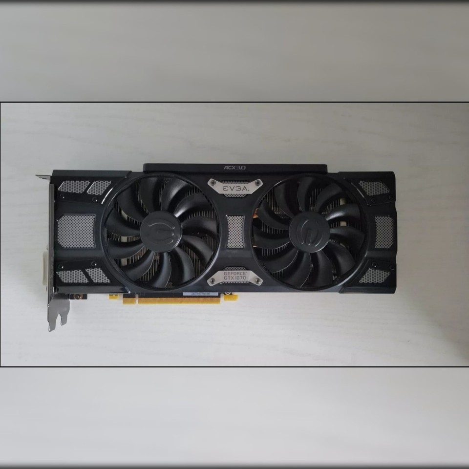 MINT! EVGA GeForce GTX 1070 SC 8GB GDDR5 Graphics CARD In Box | eBay