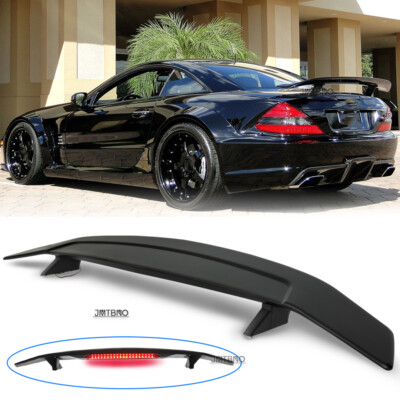 For Mercedes Benz SL55 SL63 SL500 52" Rear Trunk Spoiler Wing w/ Brake ...