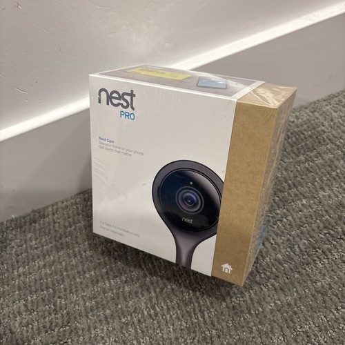 Nest Cam Indoor Security Wi-Fi Camera A00005 NC1103US Black - New Sealed 1st Gen | eBay
