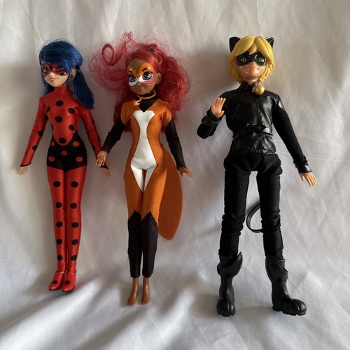 Miraculous Ladybug Cat Noir Rena Rouge Doll Dolls Bundle | eBay UK