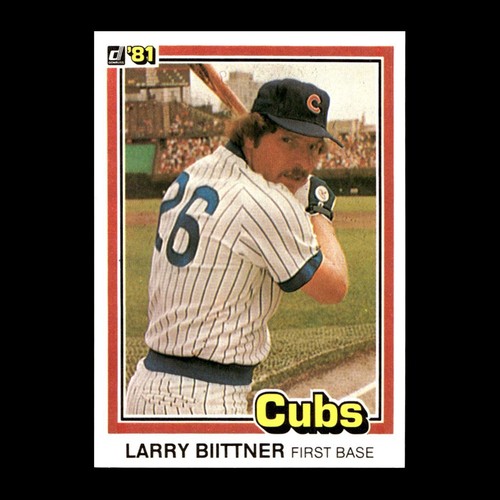 Larry Biittner 1981 Donruss Chicago Cubs #515 NM+ Vintage! | eBay