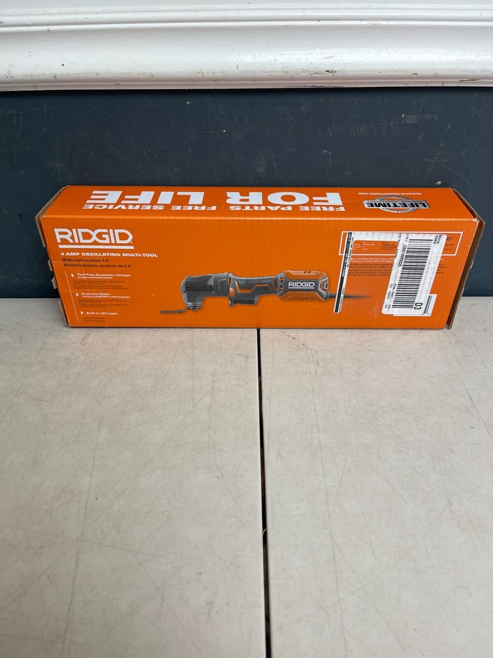 RIDGID JobMax (R28700) - Corded 4A Oscillating Multi-Tool Kit....NEW ...
