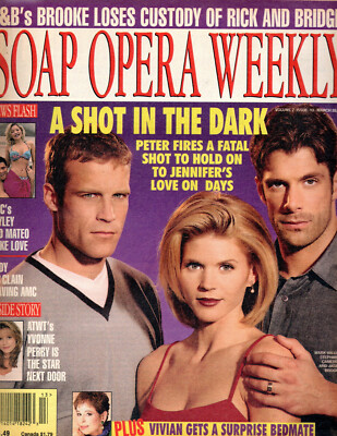 SOAP OPERA WEEKLY March 26 1996 Mark Valley Stephanie Cameron Jason ...