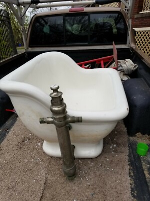 Cast Iron porcelain Coated Sitz Bath | eBay