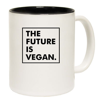The Future Is Vegan Food - Funny Mugs Novelty Coffee Mug | eBay Australia