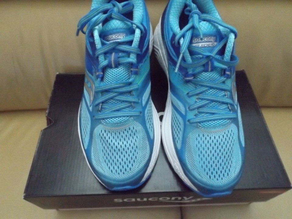 Saucony Guide 10 Women's Width NARROW Running Shoes Light Blue/Blue ...