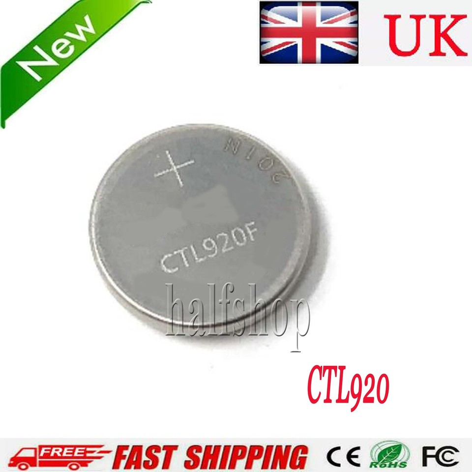 For Panasonic CTL920F Rechargeable Battery For Casio Solar Watches New ...