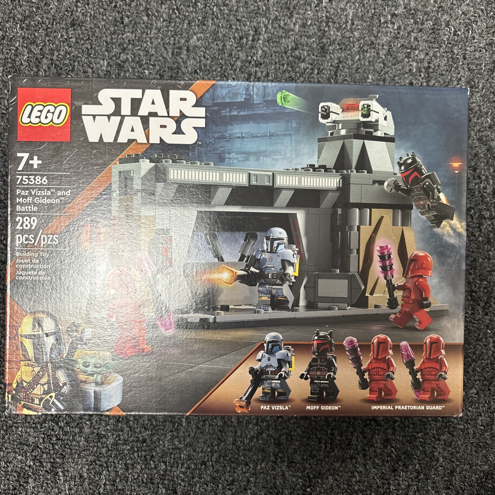 Lego Star Wars: 75386 Paz Vizsla and Moff Gideon Battle Mandalorian | eBay