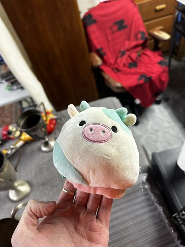 Squishmallow Flip a Mallow Plush Toy 5" Belana The Cow/ Rosie the Pig ...