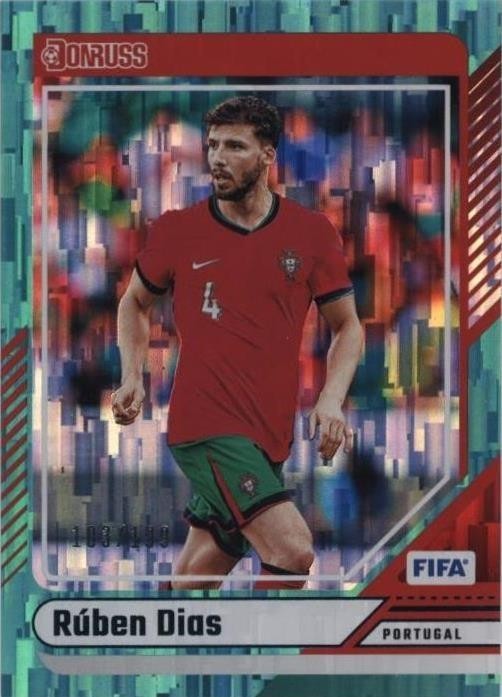 2024-25 Panini Donruss Fifa - Ruben Dias #118 Teal /199 for sale online ...
