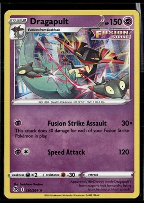 Pokémon TCG | Fusion Strike | Dragapult | Holo | 130/264 | LP | eBay